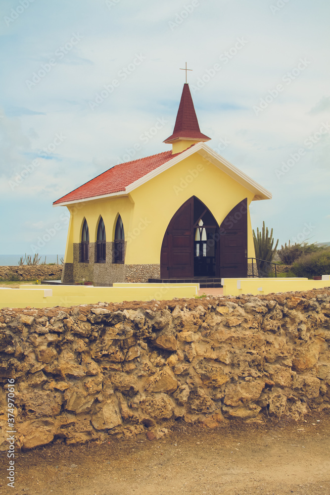 alto vista chapel touring aruba in the caribbean natural pool and ...