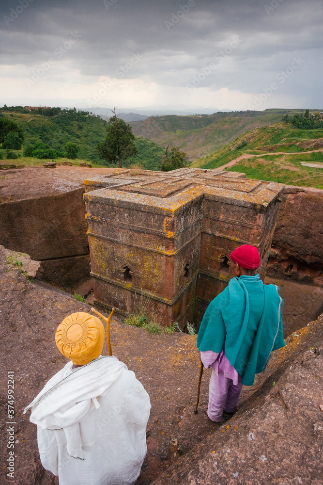 Foto de Africa, Ethiopia, Northern Ethiopia, Lalibela, The most famous ...