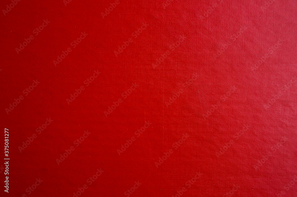 texture of vintage leather book cover with red pattern for background ...