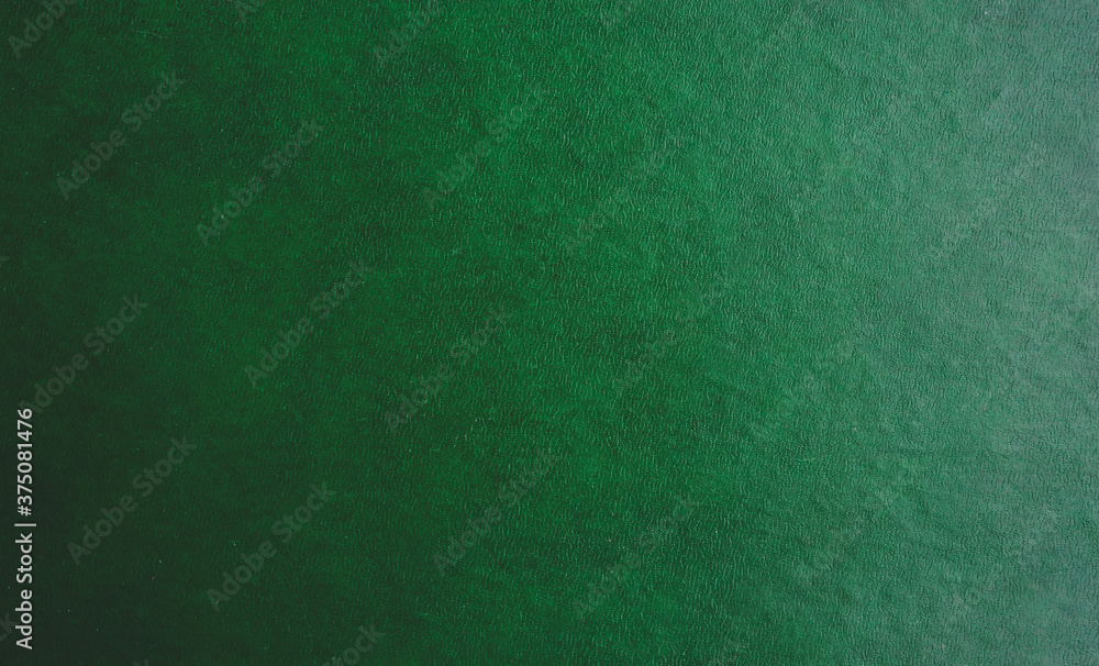 texture of vintage leather book cover with green pattern for background ...