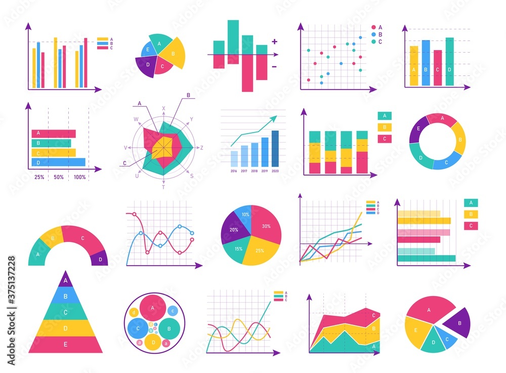 Presentation infographic. Vector flowchart timeline process chart ...