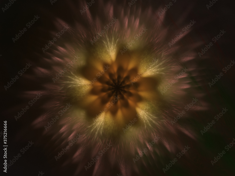 Abstract Computer generated Fractal design. A fractal is a never-ending ...