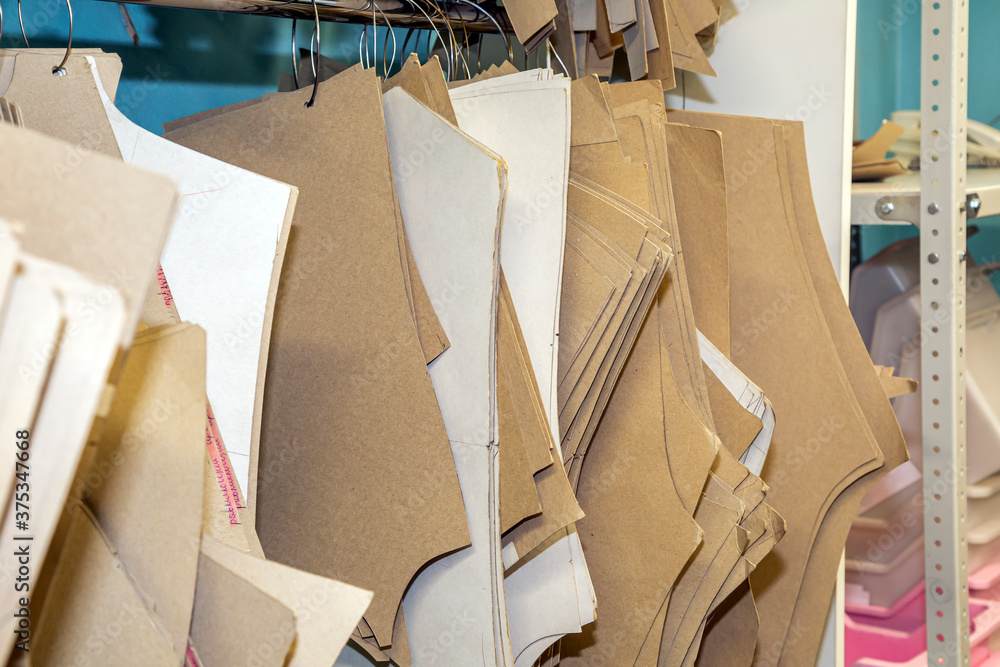 Cardboard patterns Stock Photo | Adobe Stock