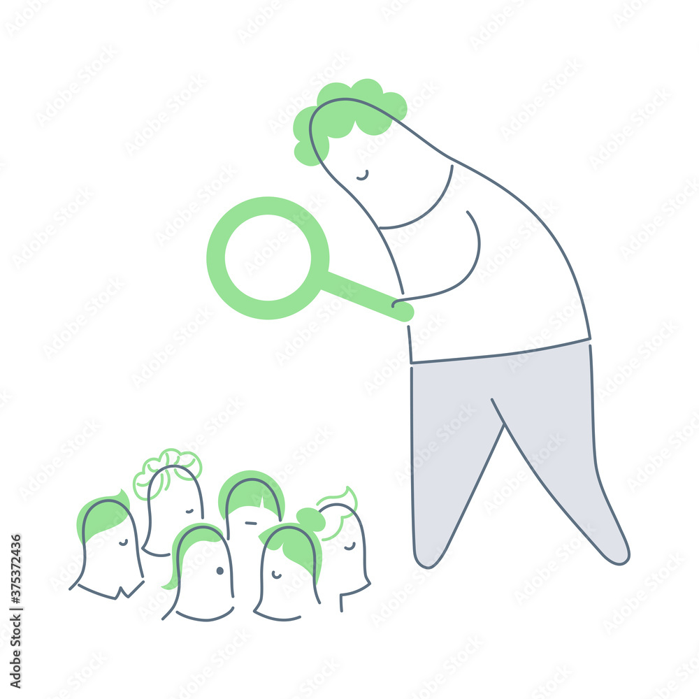 User research, identification of clients, business analyst, or UX ...