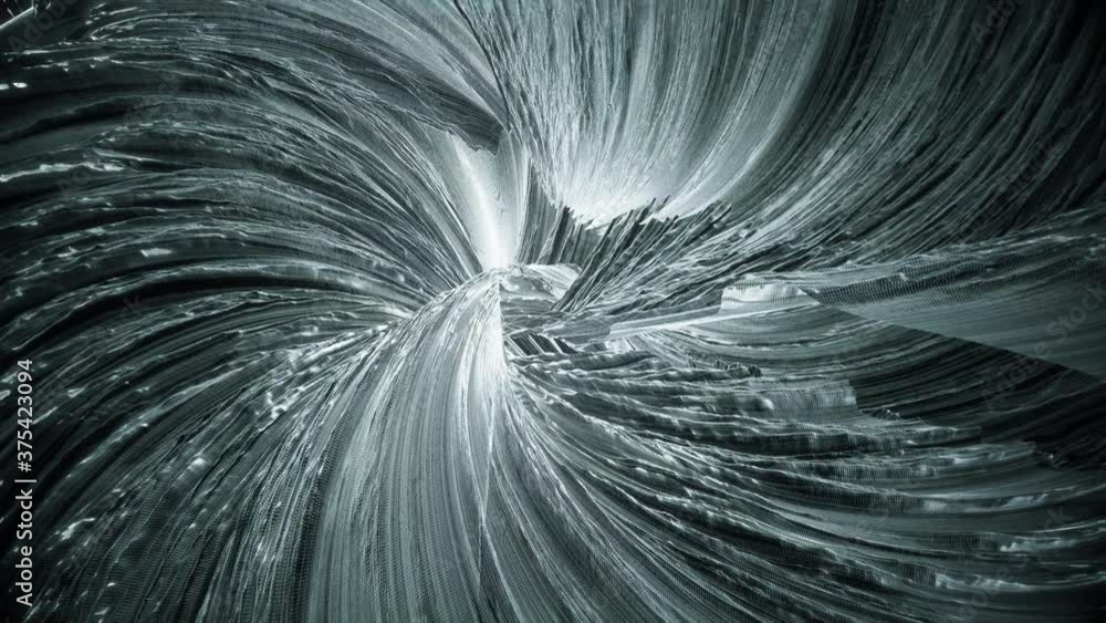 Wireframe Modern Abstract Looping Torrent Texture Background Loop Stock ...