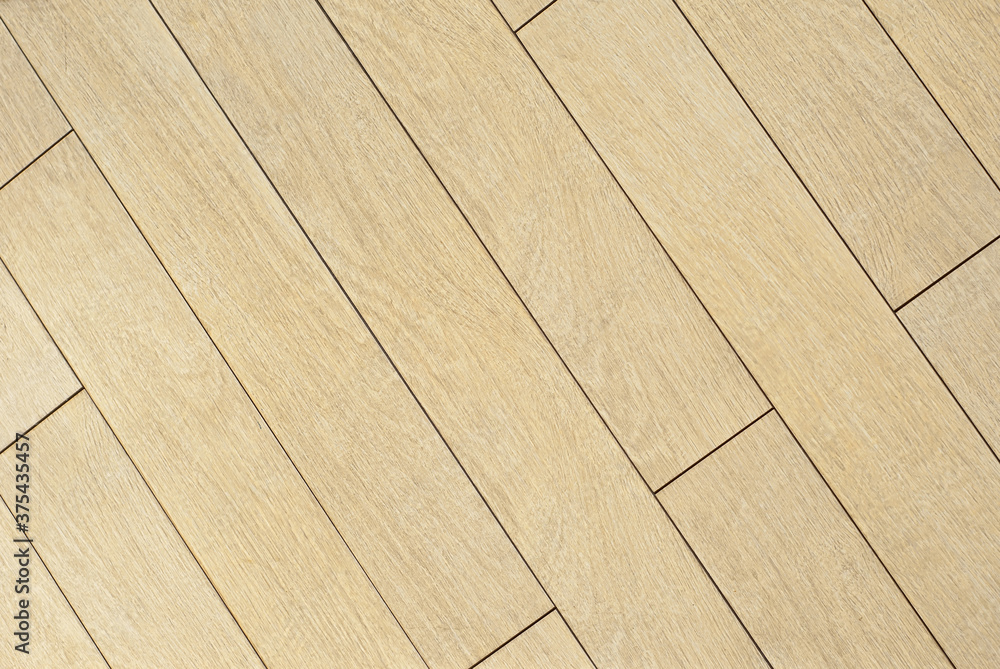 Yellow laminate close up. Wood floor texture. Light boards for a floor ...