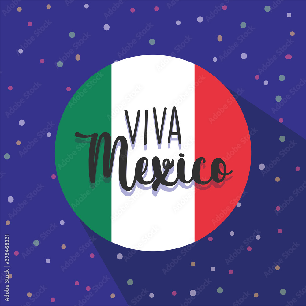 mexican independence day, viva mexico is celebrated on september, flag ...