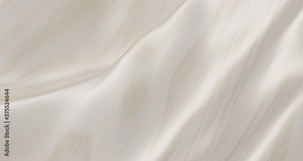3d illustration White marble pattern On the wavy surface, the white ...