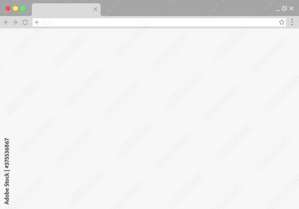 Browser new window. Website mockup. Empty simple web bar. Blank flat ... Browser new window. Website mockup. Empty simple web bar. Blank flat ...