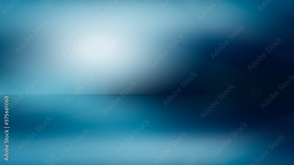 Abstract blue dark gradient luxury background white light, layout ...