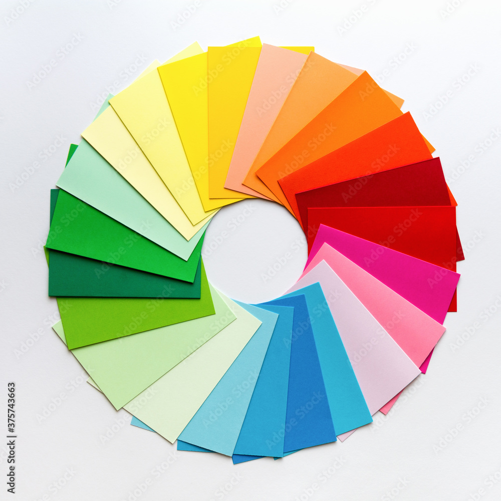 Color wheel Stock Photo | Adobe Stock
