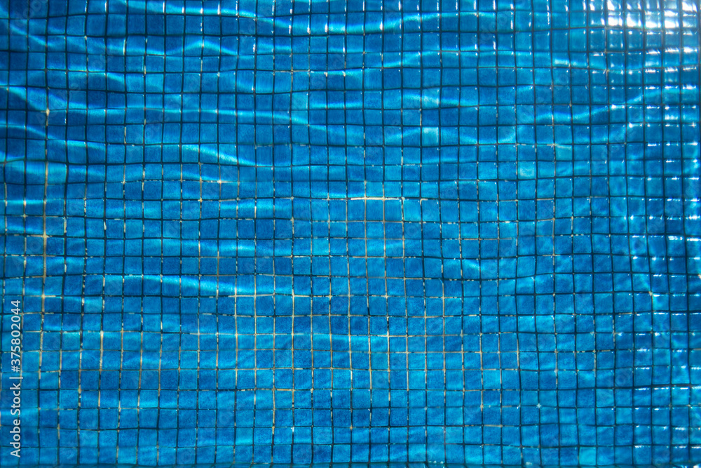 Water In The Swimming Pool Background Stock Photo | Adobe Stock