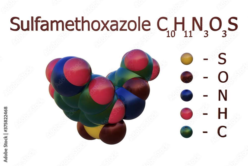 Structural chemical formula and space-filling molecular model of ...