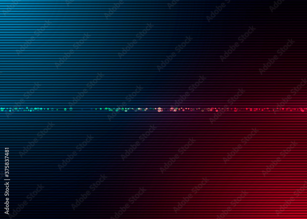 Abstract futuristic neon background in cyberpunk style with glowing ...