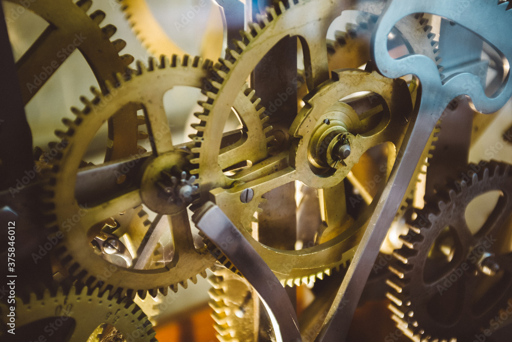 Clock macro Stock Photo | Adobe Stock