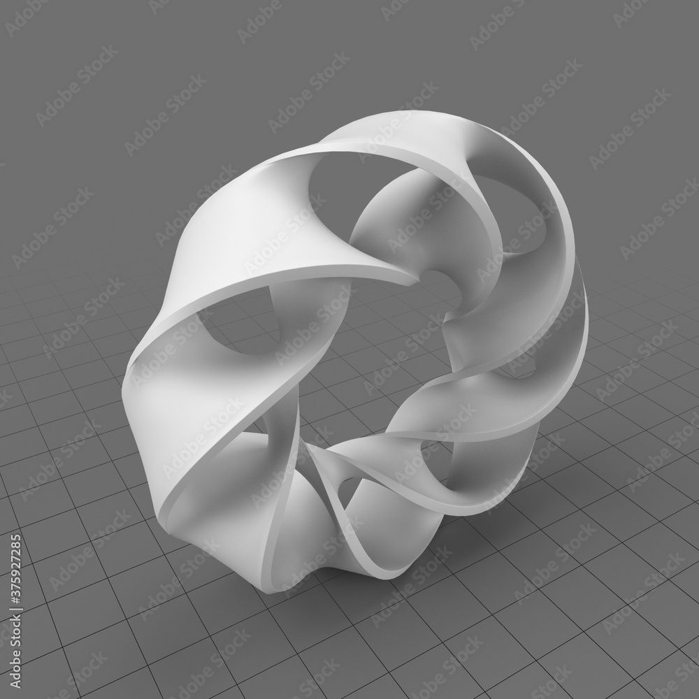 Abstract figure 2 Stock 3D asset | Adobe Stock