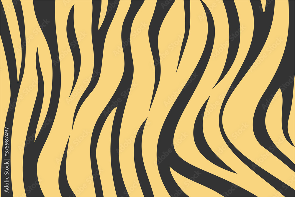 Design of tiger texture Stock Vector | Adobe Stock