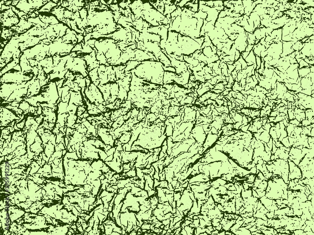 A lime and green abstract vector texture made using scans of creased ...
