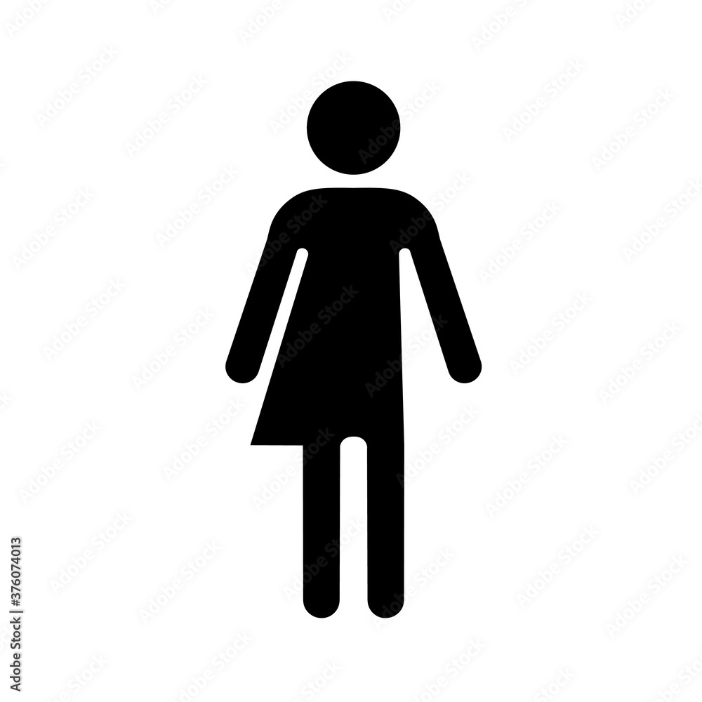 gender neutral symbol Stock Vector | Adobe Stock