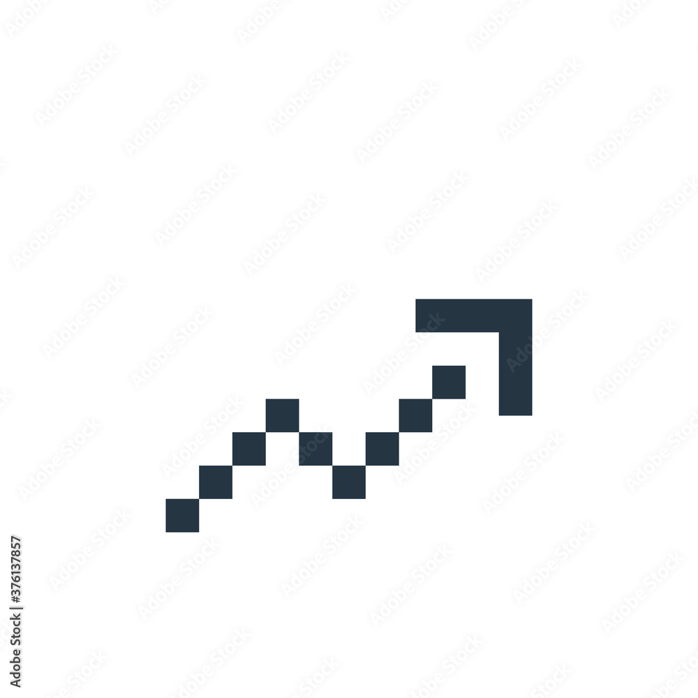 up arrow icon. Glyph up arrow icon for website design and mobile, app ...