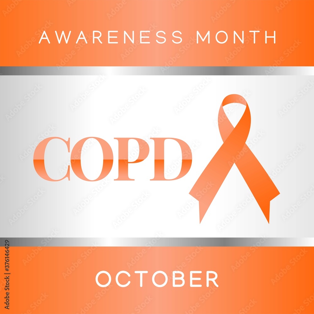 Chronic Obstructive Pulmonary Disease (COPD) Vector Illustration Stock ...