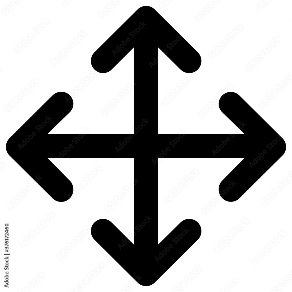 Navigation arrow icon Stock Vector | Adobe Stock
