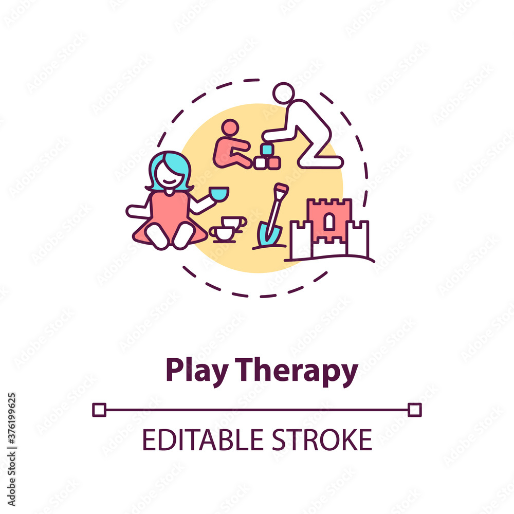 Play Therapy Concept Icon Fun And Engaging Games For Mentally Disabled play-therapy-concept-icon-fun-and-engaging-games-for-mentally-disabled