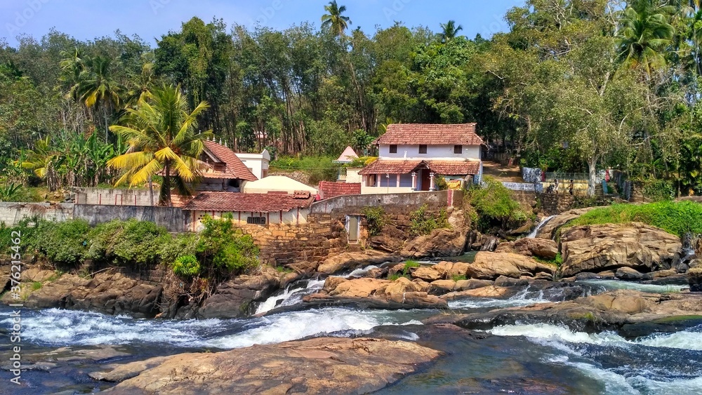 nature tourist places in india tamilnadu kaniyakumari aruvikkarai Stock ...