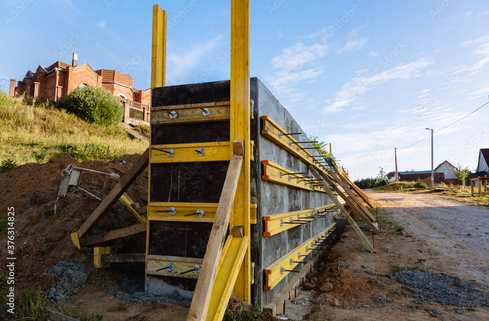 Retaining Wall Landslide