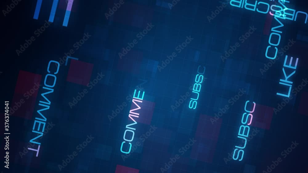 Thank You For Watching text typing motion animation on black background ...