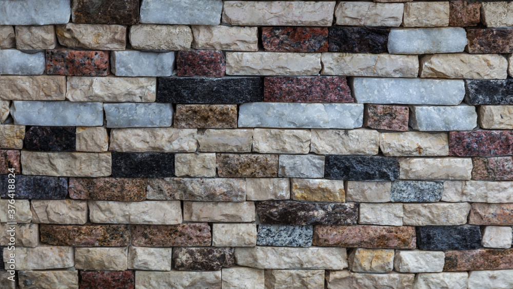 Texture of ancient stone wall. Granite, marble beautiful stone ...