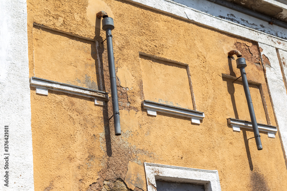 Rainwater drainage system aluminum Drain collector with irrigation pipe ...