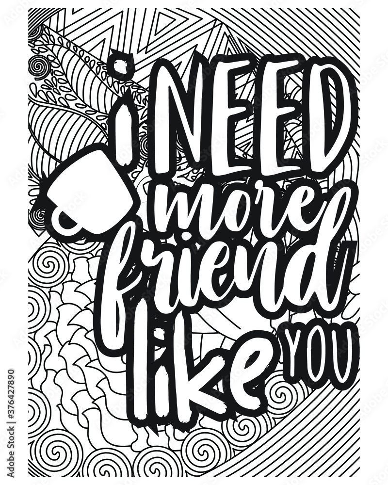 motivational quotes coloring book pages.inspirational quotes coloring ...