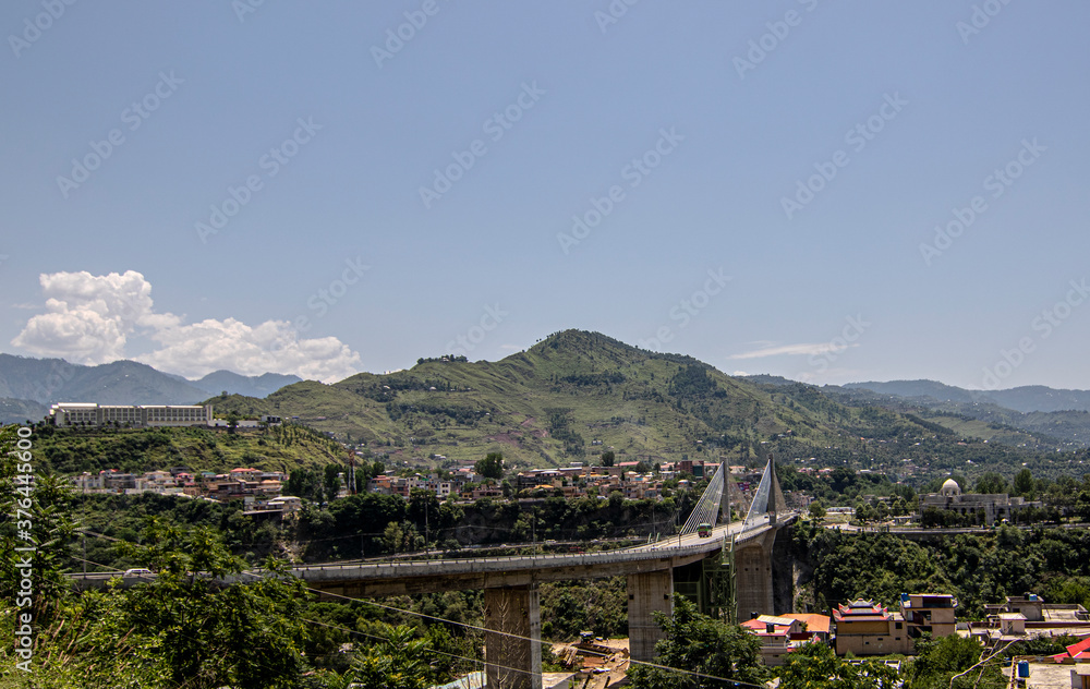 Earthquake Memorial Bridge, also known as Zulfiqar Ali Bhutto Bridge ...