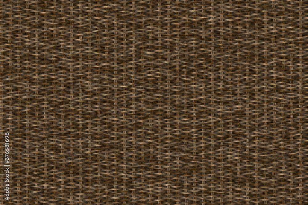 Photo & Art Print Rattan texture, detail handcraft bamboo weaving ...