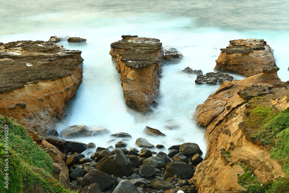 wonders, landscape, rock, natural, taiwan, famous, formation, geopark ...