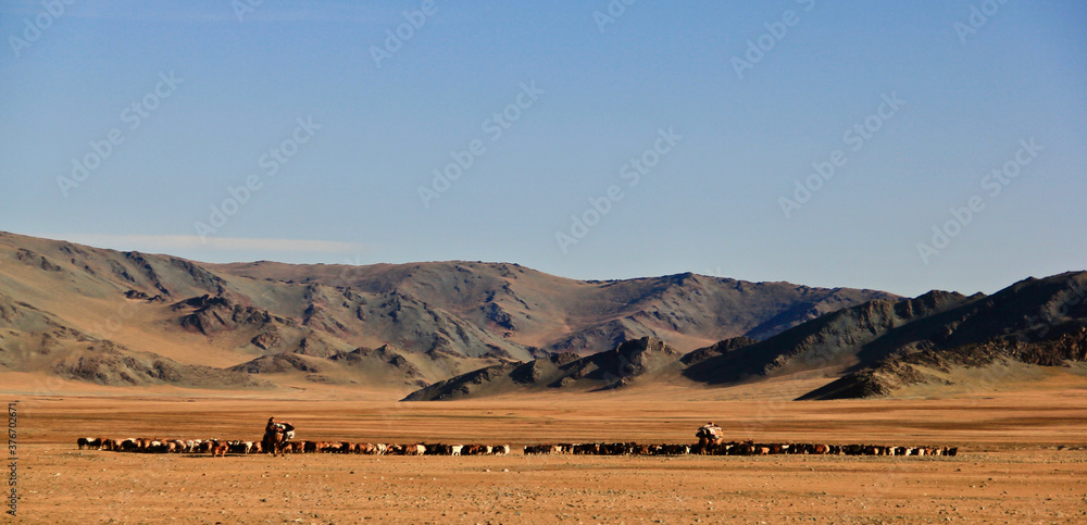 Kazakh nomads culture and lifestyle Stock Photo | Adobe Stock