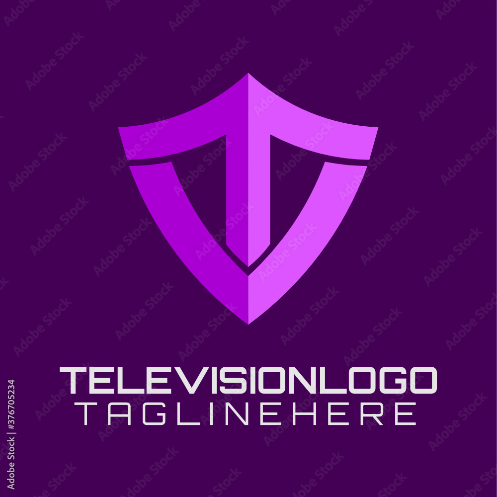 Vector logo for video content creators, TV channels, production houses ...