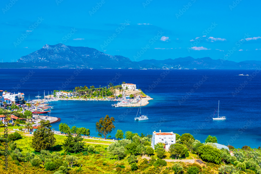 Datca Harbour view. Datca is populer tourist destination in Turkey ...