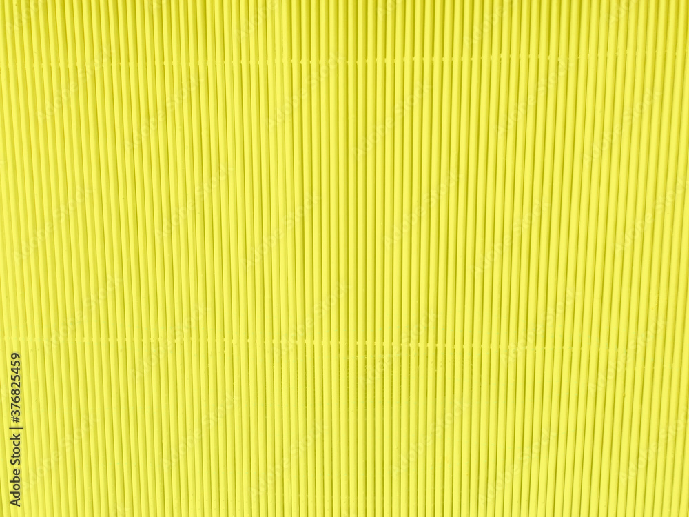 Yellow color metal plate Siding. Seamless surface of galvanize steel ...