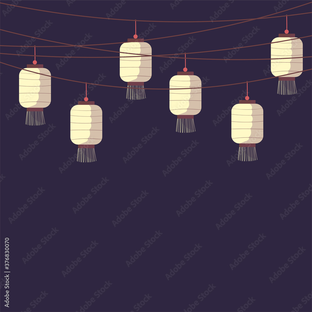 Paper Lantern Clipart