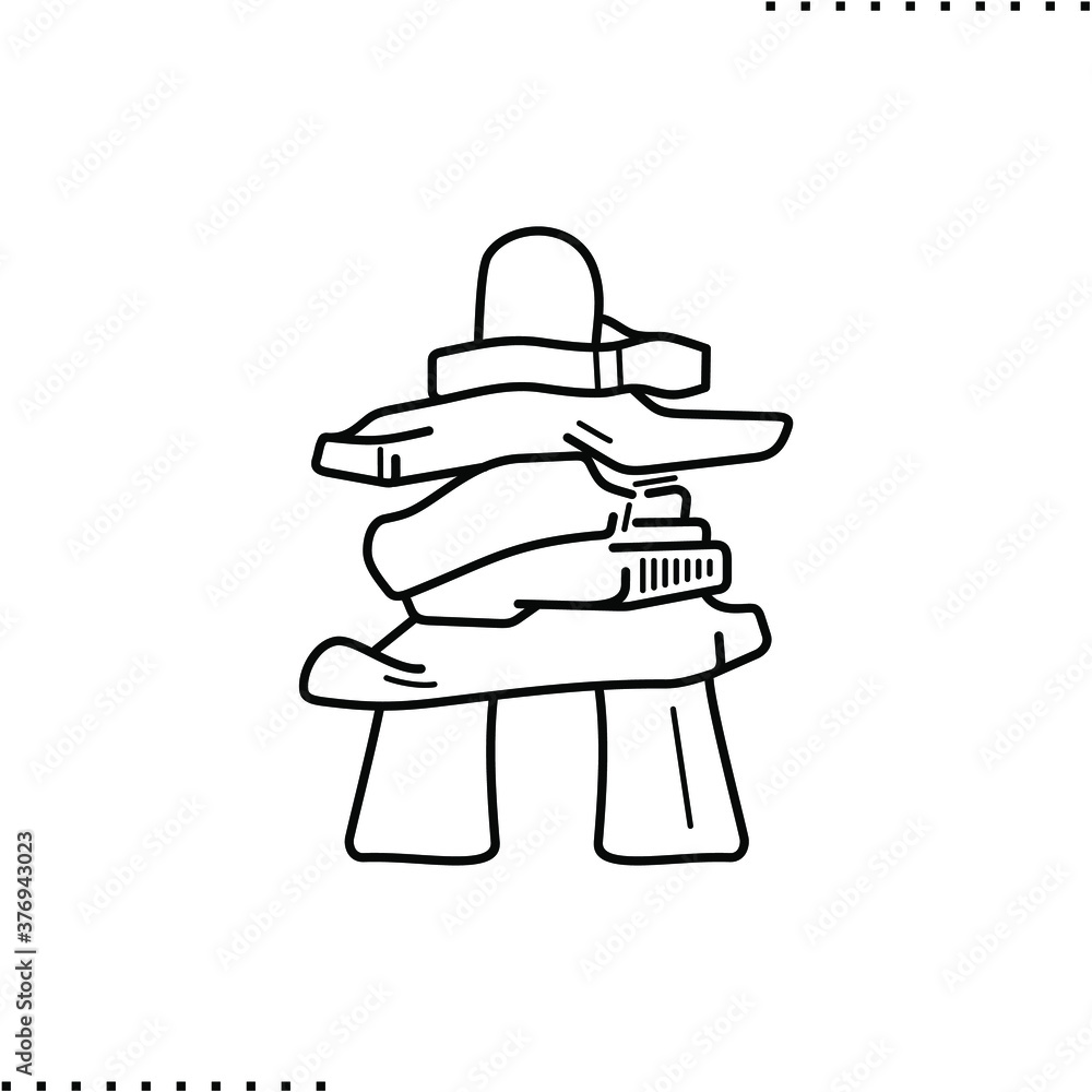 Inukshuk Drawing