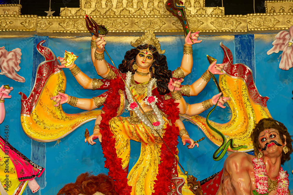 Foto de Durga Puja or Durgotsava,is an annual Hindu festival celebrated ...