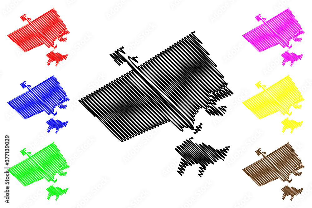 Rawalpindi City (Islamic Republic of Pakistan, Punjab Province) map ...