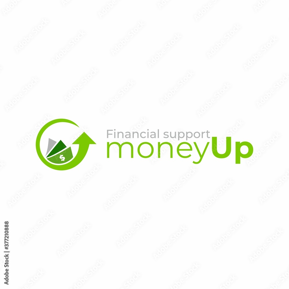 Money logo vector design. Cashback service logo template. Business and ...
