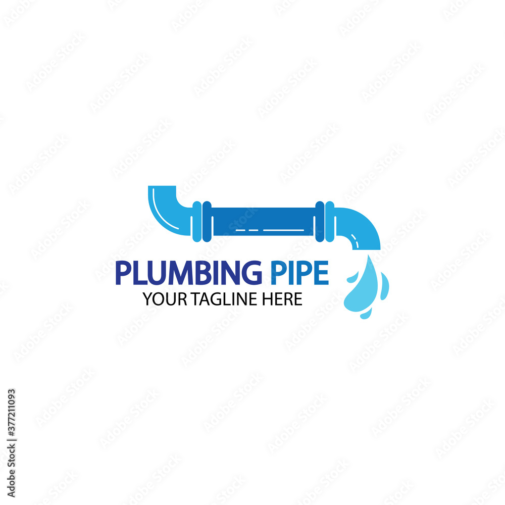Pipe Plumbing logo vector Design Template,Plumbing logo vector design ...