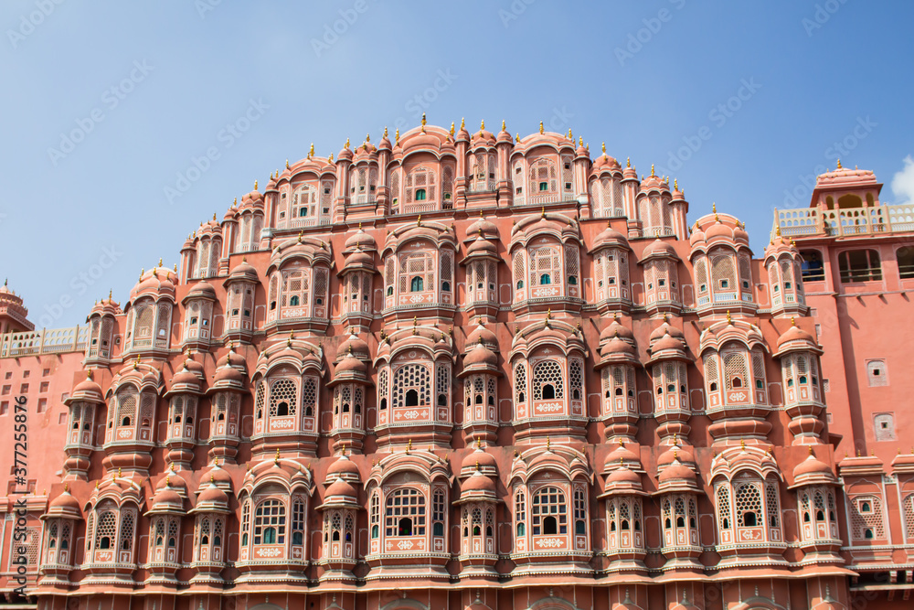 Hawa Mahal in jaipur rajasthan; Monument of India; Landmark of the pink ...