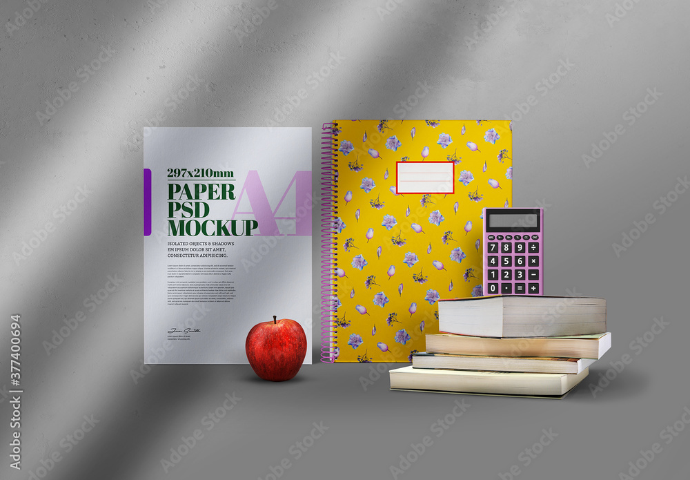 Back to School Mockup Scene Stock Template | Adobe Stock