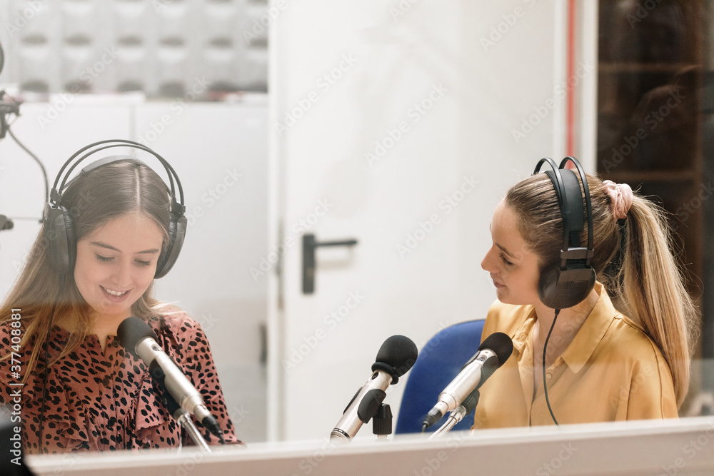Group of people conducting an interview Stock Photo | Adobe Stock