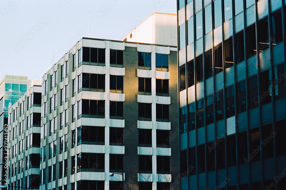Washington DC office buildings Stock Photo | Adobe Stock
